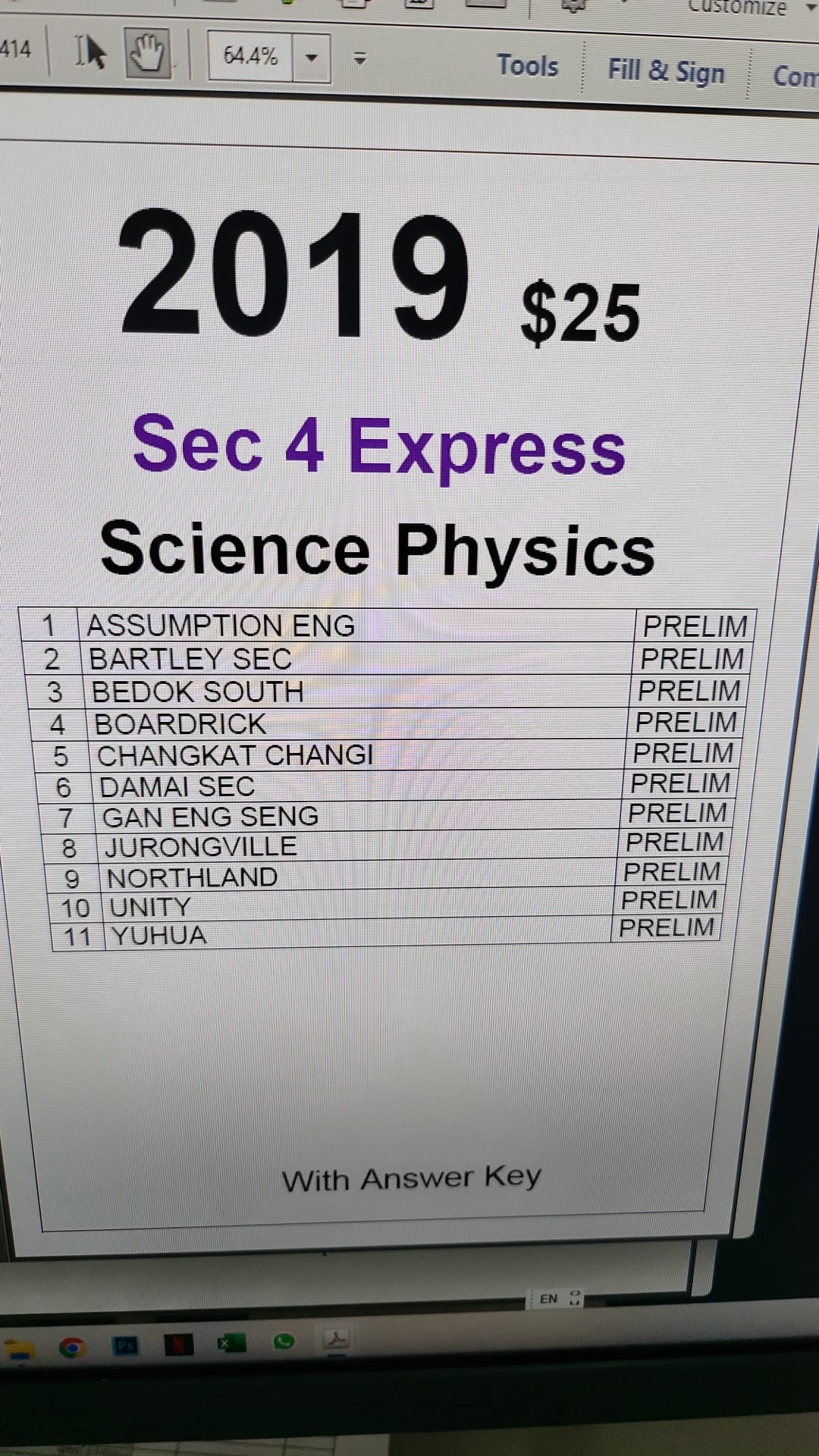 SECONDARY 4 SOFT COPIES – Pastyearexampaperssg